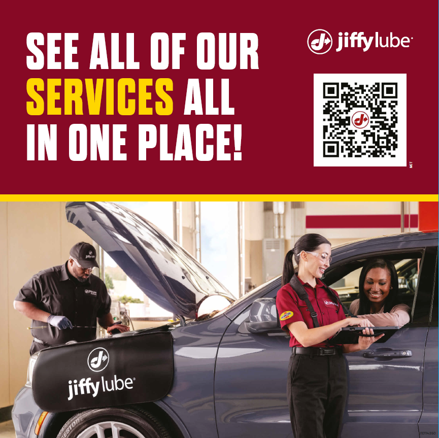 Lobby Poster - See All Our Services - MCT – ACE-Jiffylube